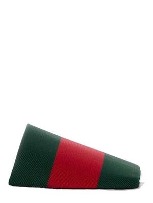Gucci Embroidered Fabric Slippers - Multicolor