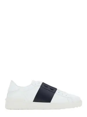 VALENTINO Valentino Garavani Men Open Leather Sneakers