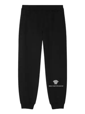 Versace Medusa Milano Track Pants - Black