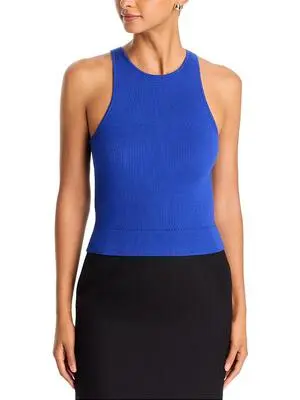 TOCCIN Avery Racerback Tank Top - Lapis