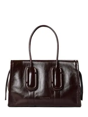 Marc Jacobs Glossy Leather Handbag - No