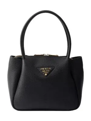 Prada Small Leather Handbag - Black