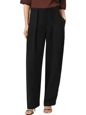 ALLSAINTS Phi Pleated Trousers - Black