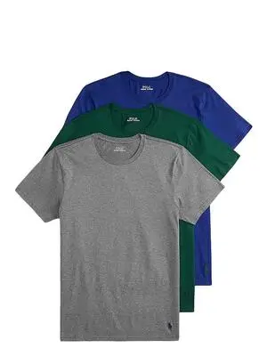 Polo Ralph Lauren Cotton Charcoal Heather Crewneck T-shirt - Fall
