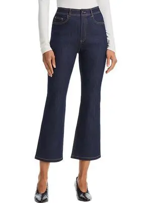 CINQ À SEPT Stevie High Rise Ankle Flare Jeans In Indigo