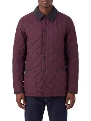BARBOUR Short Quilted Waterproof Cotton Jacket With A Velvet Collar