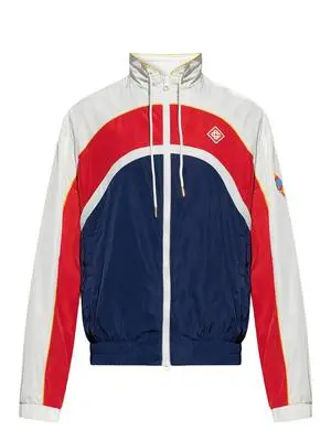 CASABLANCA Casablanca Arch Panelled Zipped Track Jacket