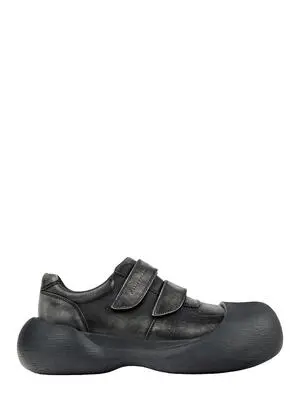 CAMPER Caramba Low-top Sneakers In Leather With Hook-and-loop Closure