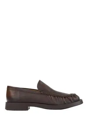 CAMPER Mil 1978 Loafers In Aged Leather With Raised Apron Toe