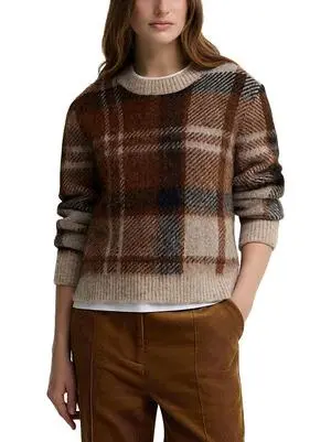 BARBOUR Glendyn Tartan Crewneck Sweater