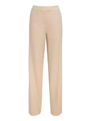 Zimmermann Wool Valiant Straight Trousers - Ivory