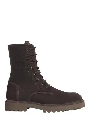 Max Mara Combat Boots - Brown