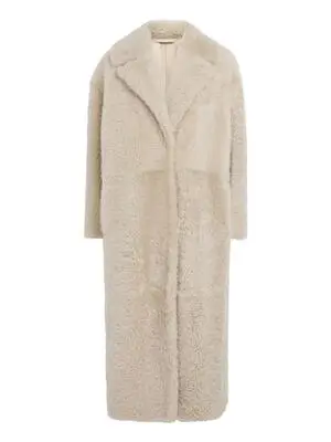 MAX MARA Shearling Long Coat