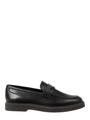 BRUNELLO CUCINELLI Leather Monili-detail Penny Loafers