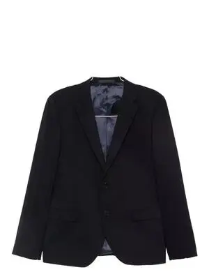 MANUEL RITZ Single-breasted Notched-lapels Jacket - Blue