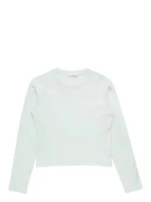 Acne Studios Distressed Logo T-shirt - Blue