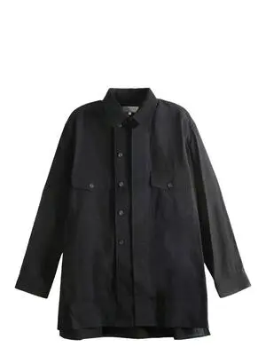 Yohji Yamamoto Flap-pockets Shirt - Black