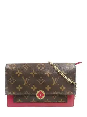LOUIS VUITTON Flore Monogram Shoulder Bag - Brown
