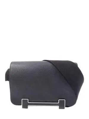 Hermès 2023 Geta Messenger Bag - Black