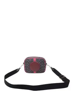 COACH VINTAGE Signature Jacquard Mini Dempsey Camera Bag