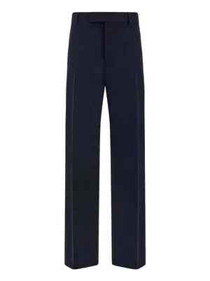 FERRAGAMO Wide Leg Trousers - Blue