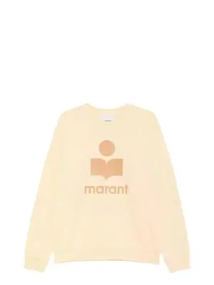 MARANT Logo-print Sweatshirt - Neutrals