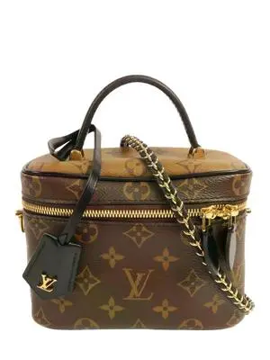 LOUIS VUITTON Pm Vanity Monogram Reverse Shoulder Bag - Brown