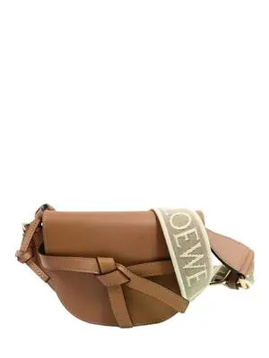 Loewe Mini Gate Crossbody Bag - Brown