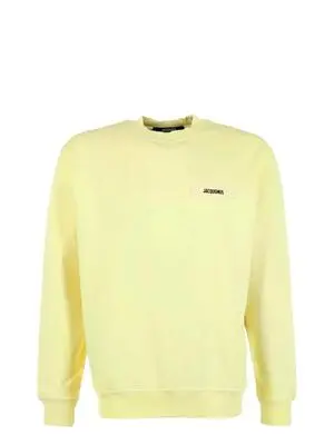 Jacquemus The Gros Grain Sweatshirt Yellow
