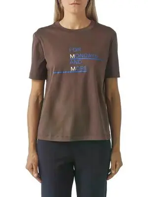 MAX MARA Rollio Slogan-print T-shirt