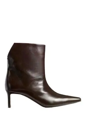 Khaite Ona Ankle Boots - Brown