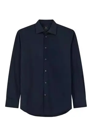 BOGGI MILANO Polo Shirt In Cotton And Silk Regular Fit