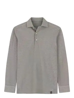BOGGI MILANO Sakura Polo In Japanese Jersey