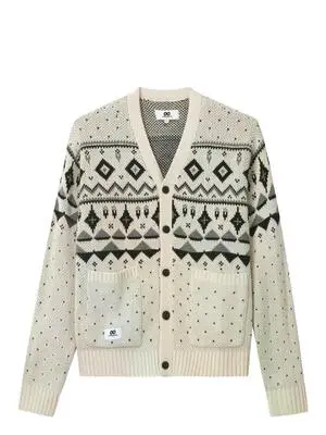 CHOCOOLATE V-neck Knit Cardigan - Neutrals