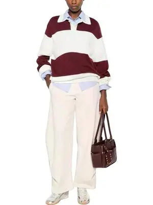 A.P.C. Luis Striped Polo Sweater