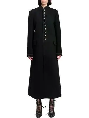 ANN DEMEULEMEESTER Washed Wool Coat