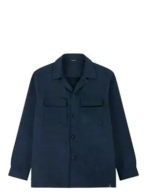 BOGGI MILANO Overshirt Indouble-face Denim