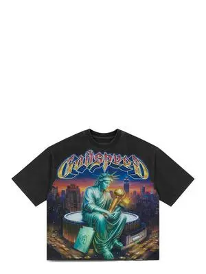 GODSPEED Graphic-print T-shirt - Black