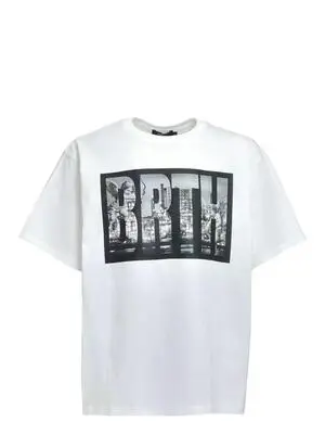 BREATH Area Logo-print T-shirt - White