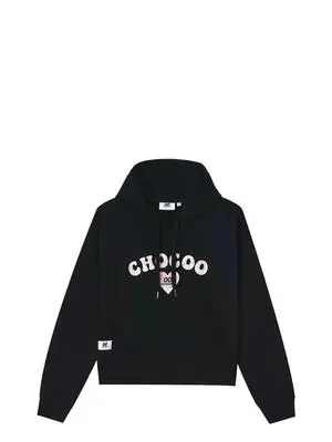 CHOCOOLATE Logo-print Heart-motif Hoodie