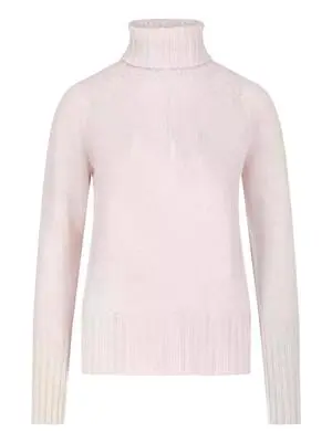DRUMOHR Roll-neck Raglan-sleeve Sweater - Pink