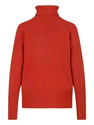 DRUMOHR Roll-neck Raglan-sleeve Sweater - Red