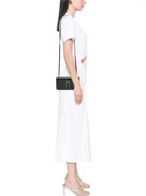 Gucci 2000-2015 Patent Interlocking G Clasp Crossbody Shoulder Bag - Blue