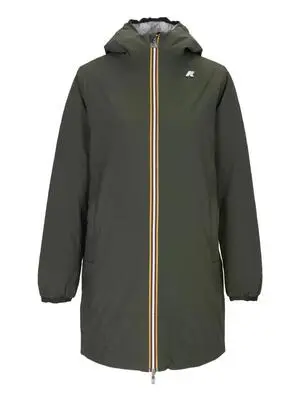 K-WAY Reversible Hooded Coat Green