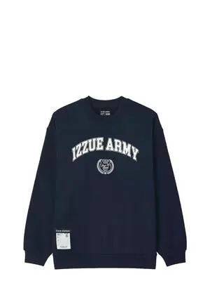 Izzue Logo-print Sweatshirt - Blue