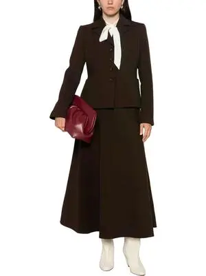 ANDIATA A-line Midi Skirt