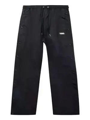JORDAN X Free The Youth Star-print Snap-button Track Pants Black