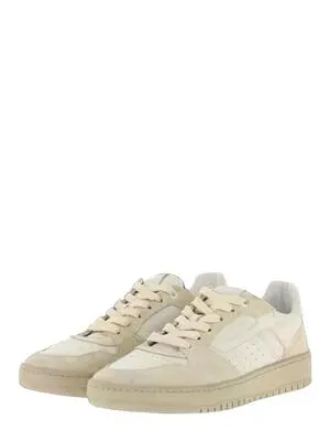 Boggi Milano Origin Trainers In Leather Blend - Neutrals