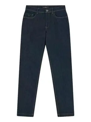 Boggi Milano Jeans In Dark Denim - Blue