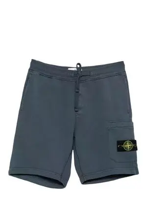 STONE ISLAND 6200011 Organic Cotton Fleece Sweatshorts